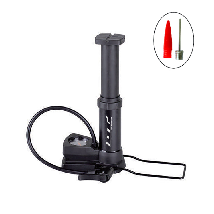 DT Bicycle Pump Pedal Type Aluminum Double Valve PMP-308