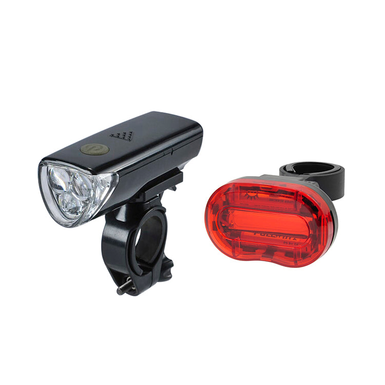 Epic Combo 2 Bike Front Rear Light Set FST-301