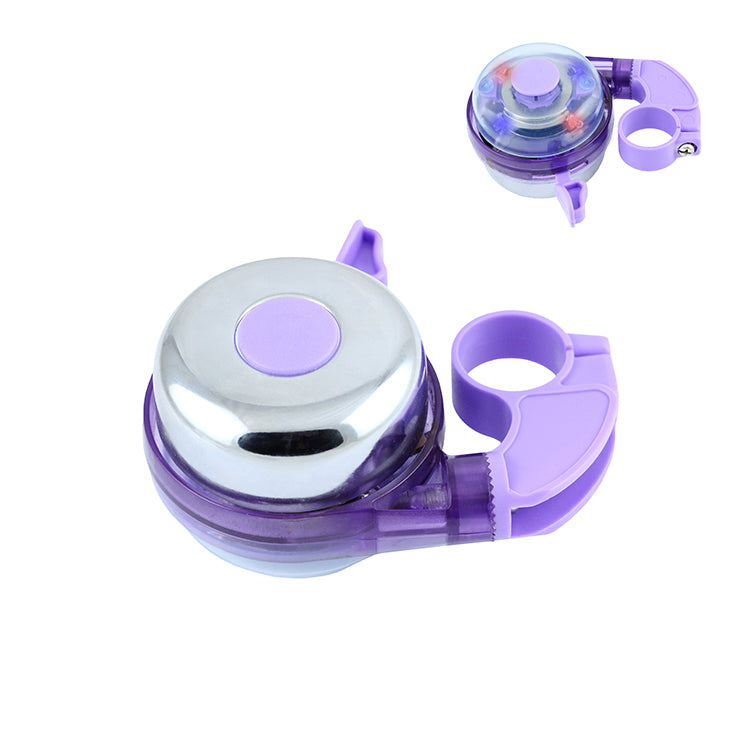 YWS Dynamo Bicycle Bell with LED Light YWS-367 Zıl-163